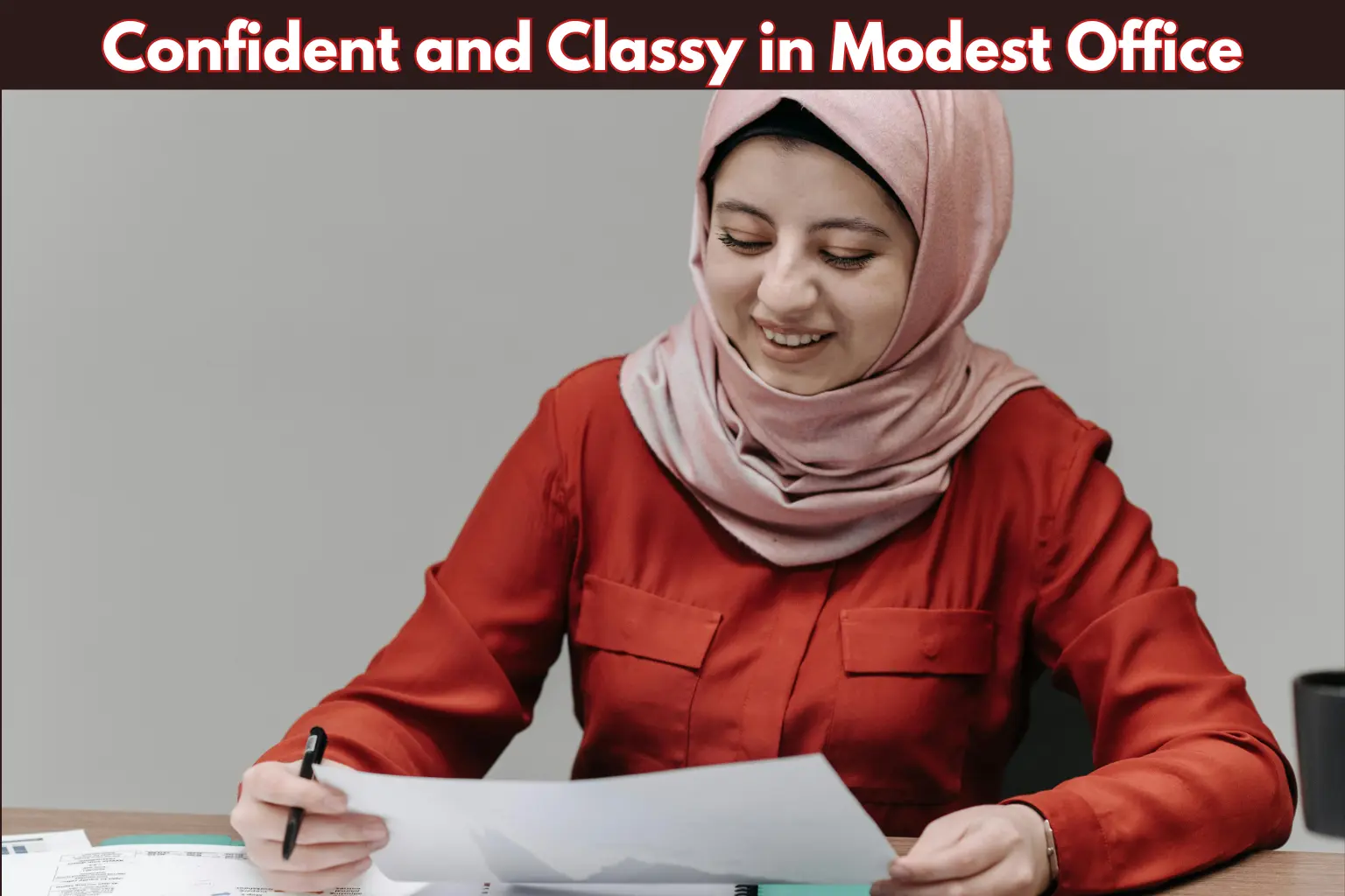 How to Look Confident and Classy in Modest Office Attire ...